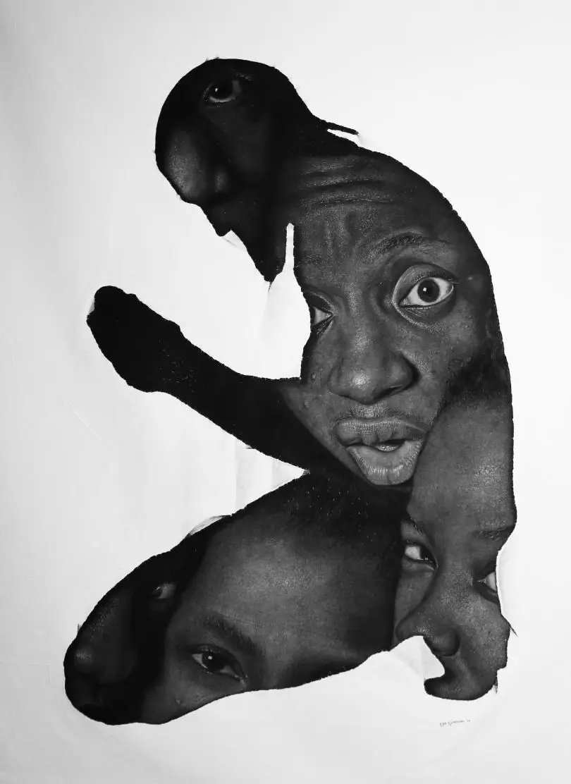 Ken Nwadiogbu behandelt kwesties van ras en geslacht met zijn 'contemporealistische' kunst 6130_1
