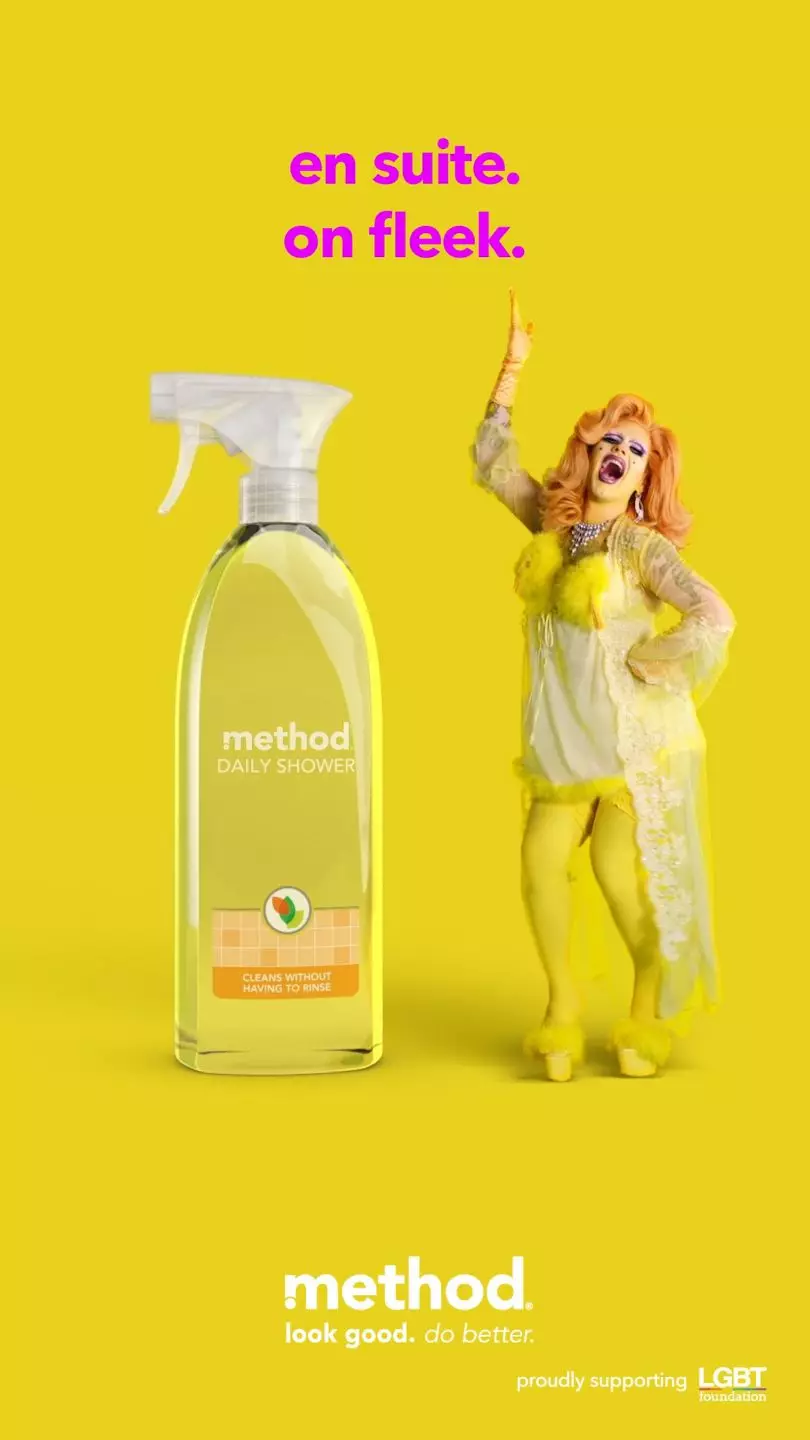 новата кампања на методот содржи влечење уметници за да нè охрабри да ги преиспитаме „токсичните родови стереотипи при чистењето“ 6145_4