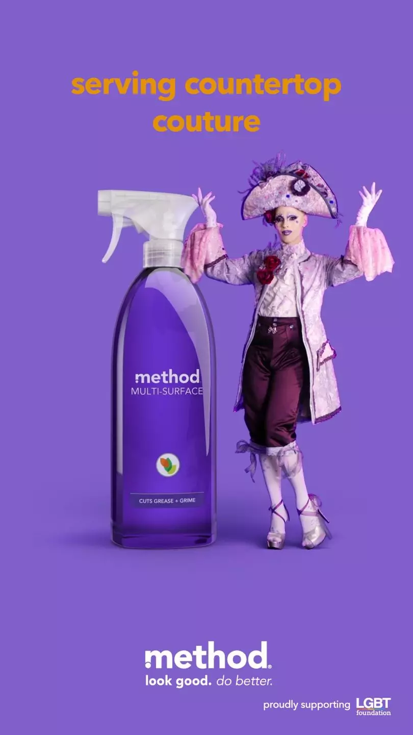 noua campanie a metodei îi atrag pe artiști pentru a ne încuraja să regândim „stereotipurile toxice de gen în curățare” 6145_7