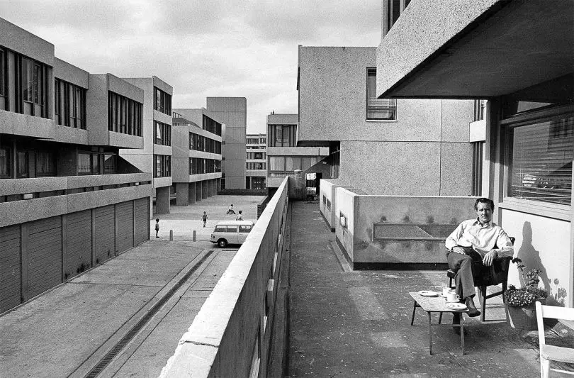 伦斯伯里路。 1970 年摄影 © Tony Ray-Jones / RIBA Collections