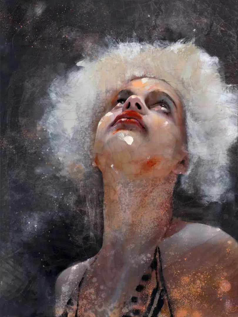 L-immaġini kollha bil-kortesija tal-Opera Gallery u l-artist. Metztil 01 © Lita Cabellut