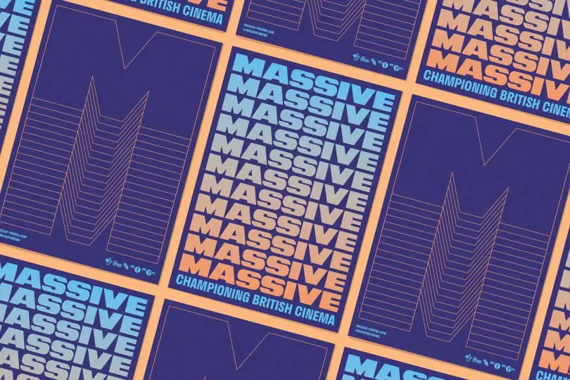 Studio Moross สร้างเอกลักษณ์ให้กับ MASSIVE เชื่อมโยงผู้ชมอายุน้อยกับภาพยนตร์อังกฤษ 6277_1