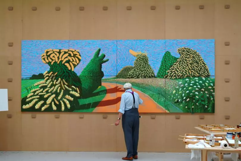 David Hockney ပန်းချီ