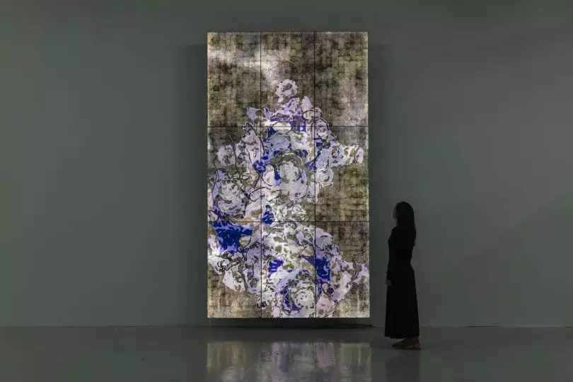 De ingewikkelde digitale bloemenpatronen van Teamlab gebaseerd op traditionele Japanse kunst 6300_5