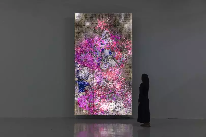 Gli intricati motivi floreali digitali di Teamlab fondati sull'arte tradizionale giapponese 6300_6