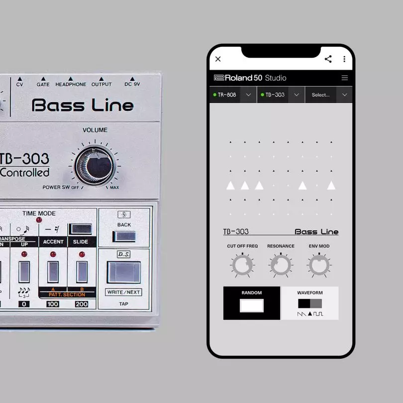 Yuri Suzuki o keteka Letsatsi la 303 ka ho sebetsa bocha ka dijithale tsa li-synthesizer tsa khale tsa Roland 639_3