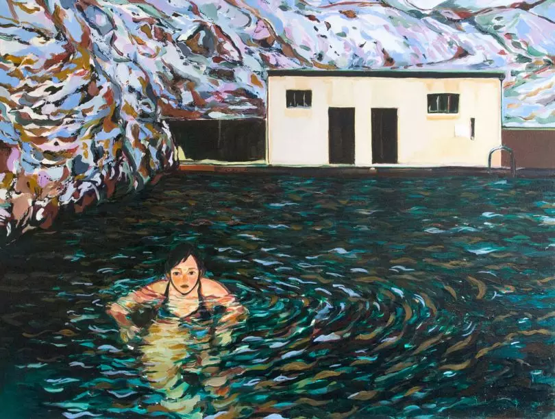 Berenang Malam No. 7, Pemandian Air Panas, 2018