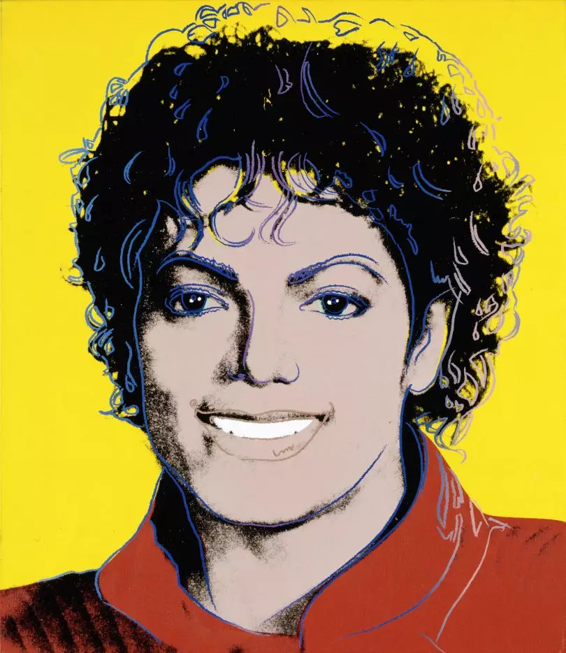 Michael Jackson, 1984 ni Andy Warhol, National Portrait Gallery, Smithsonian Institution, Washington D. C.; Regalo ng Time magazine