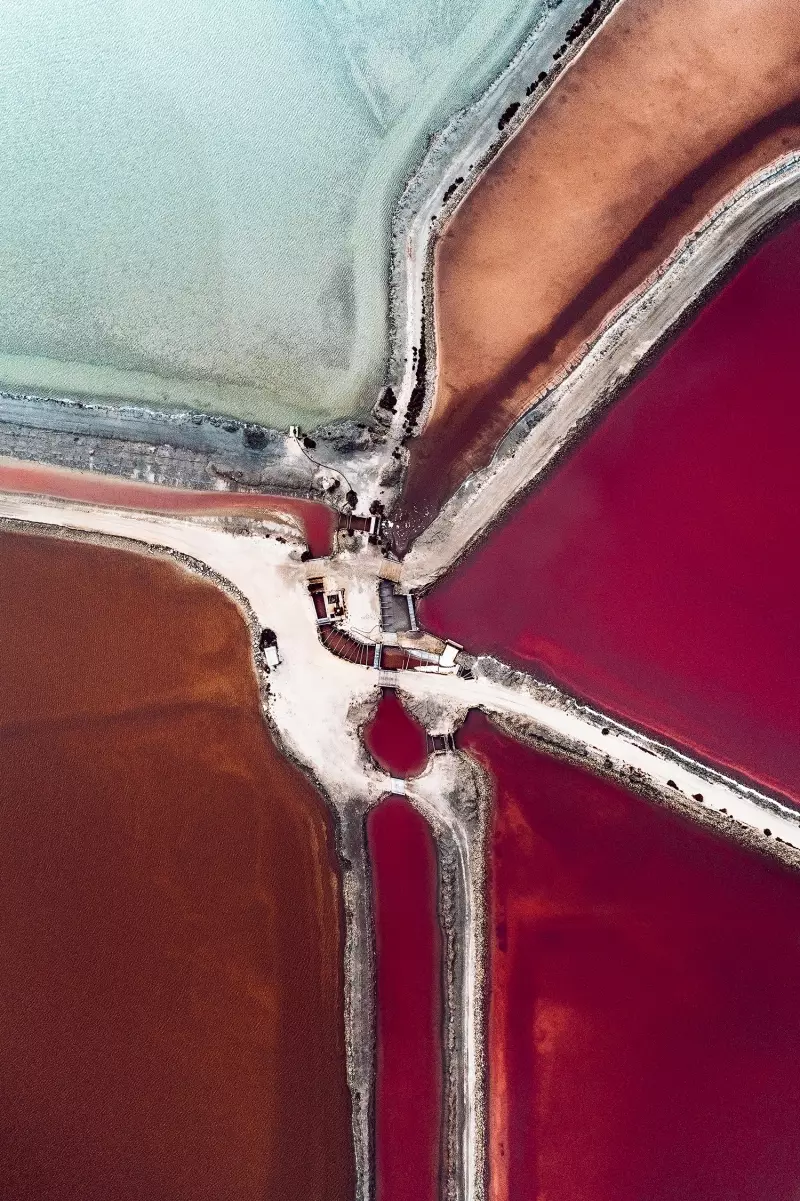 The Salt Series: Tom Hegen’s aerial photography of salt production across Europe