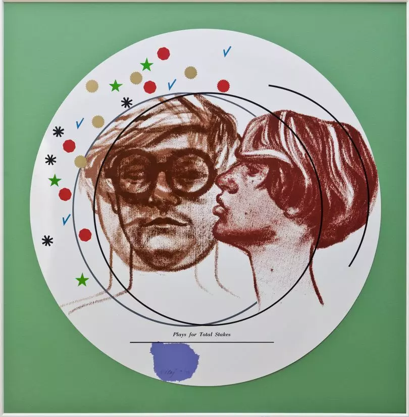 R.B Kitaj, Plays for Total Stakes, 1968, էկրանի տպագրություն, Pallant House պատկերասրահ (Wilson Family Loan, 2006) © The Estate of R B Kitaj