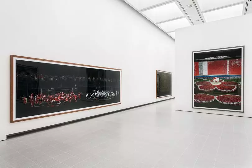 Installatioun Biller, Andreas Gursky bei Hayward Gallery 25 Januar - 22 Abrëll 2018. Kreditt: Mark Blower