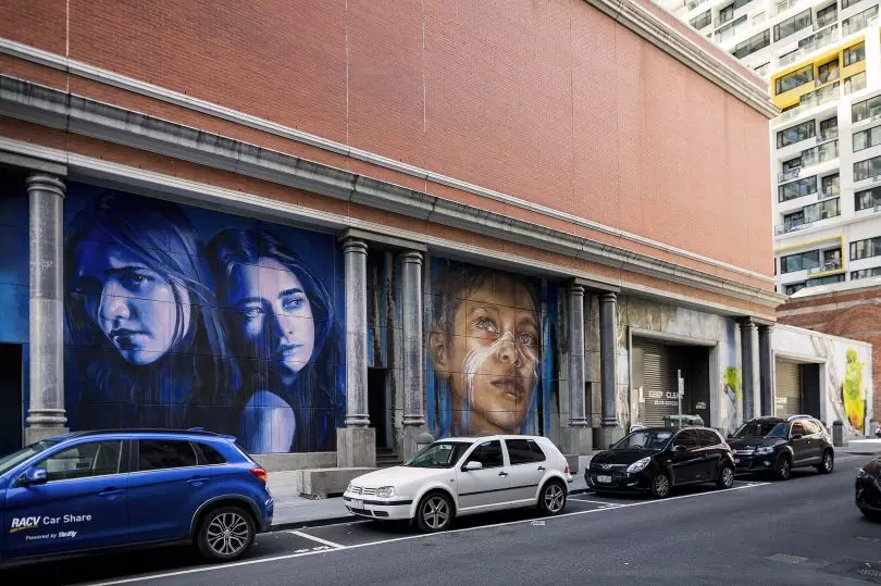 Australiska konstnärer förenas för att skapa Melbournes första officiella gatukonstområde 6611_10