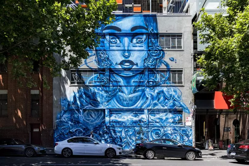 Australiska konstnärer förenas för att skapa Melbournes första officiella gatukonstområde 6611_11