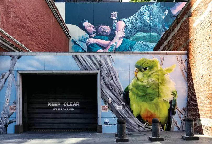Australiska konstnärer förenas för att skapa Melbournes första officiella gatukonstområde 6611_14