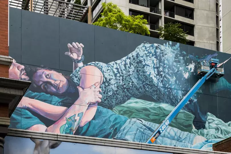 Australiska konstnärer förenas för att skapa Melbournes första officiella gatukonstområde 6611_4