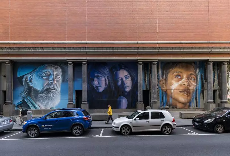 Australiska konstnärer förenas för att skapa Melbournes första officiella gatukonstområde 6611_6