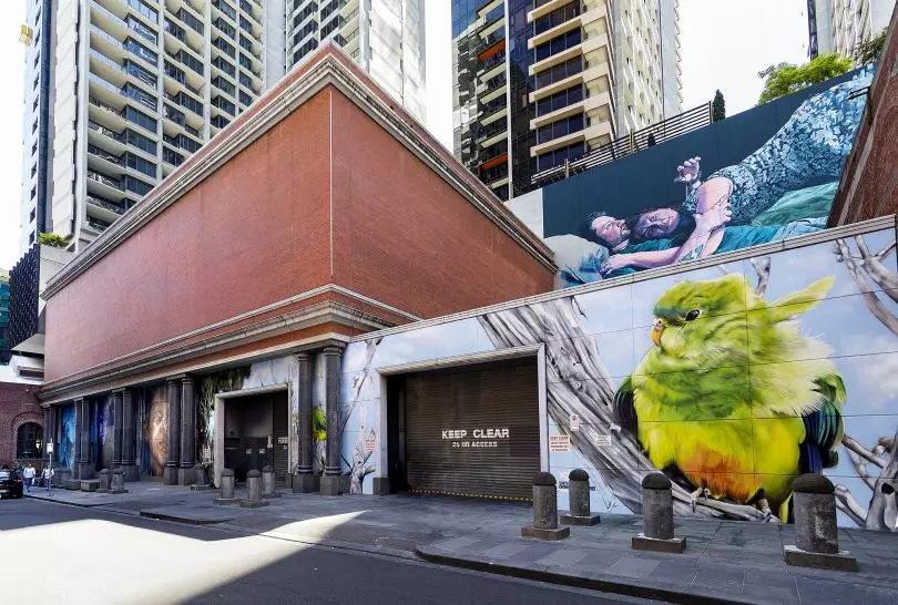 Australische Künstler schließen sich zusammen, um Melbournes erstes offizielles Street-Art-Viertel zu schaffen 6611_7