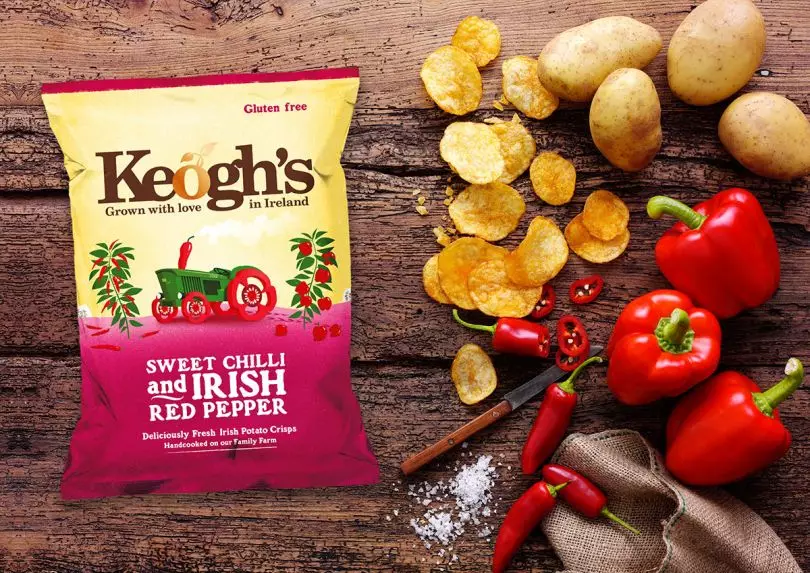 Letšoao le ntlafalitsoeng la Brandpoint bakeng sa Keogh's Crisps le khutlela ho metso ea lona ea Ireland 6651_3