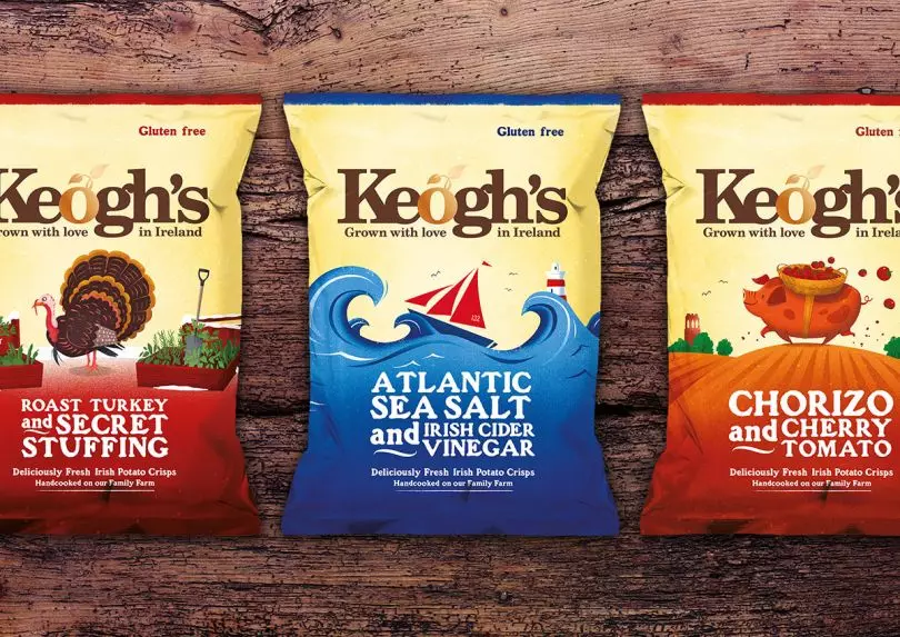 Brandpoint 為 Keogh's Crisps 更新的品牌可以追溯到其愛爾蘭根源 6651_5