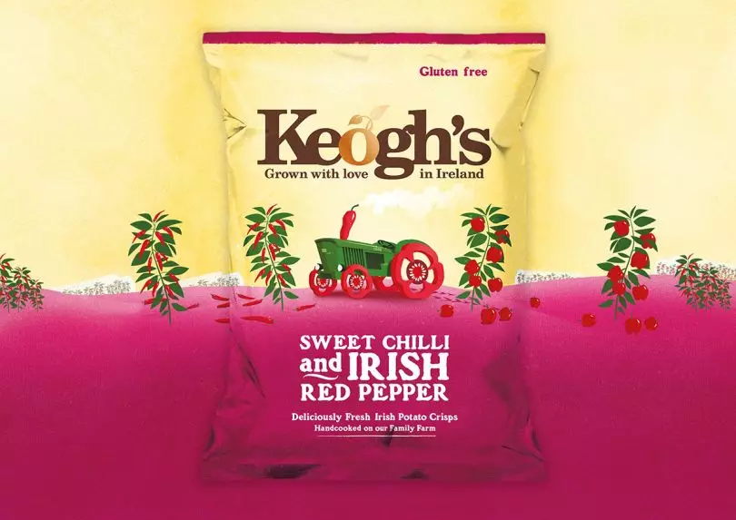 Letšoao le ntlafalitsoeng la Brandpoint bakeng sa Keogh's Crisps le khutlela ho metso ea lona ea Ireland 6651_6