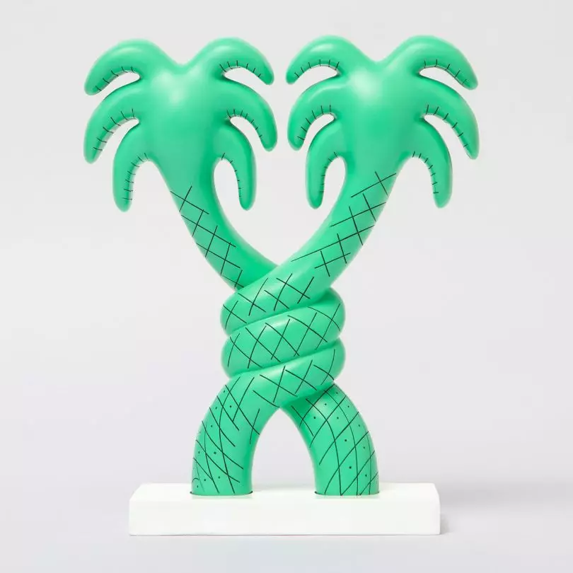 Исәнмесез Мелло: Стивен Харрингтонның яңа психеделик-поп пальма скульптурасы белән танышыгыз 6749_5