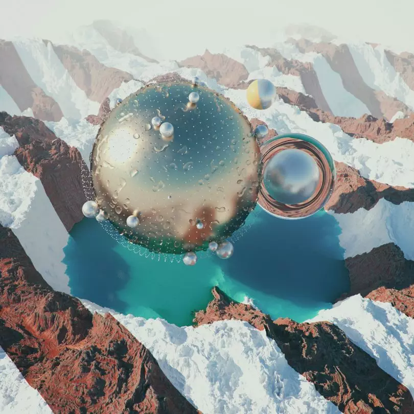 Les representacions digitals de Filip Hodas evoquen paisatges surrealistes amb colors dolços 6780_7