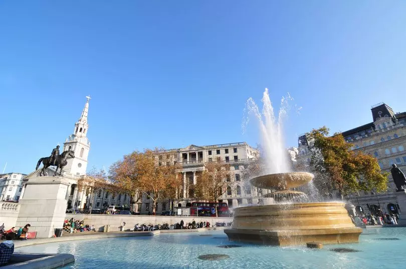 Национальная галерея на Трафальгарской площади в Лондоне — изображение лицензировано через Adobe Stock