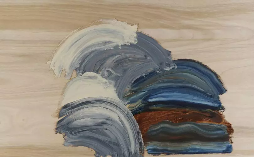 Howard Hodgkin saapuu, 2013–14 Öljy puulle, 118,7 x 192,8 cm | Luotto: © Howard Hodgkin Taiteilijan ja Gagosianin luvalla