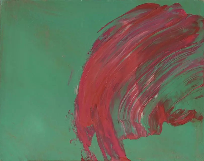 霍华德霍奇金交给你，2015-17 木板油画，24.8 x 31.4cm |图片来源：© Howard Hodgkin 由艺术家和高古轩提供