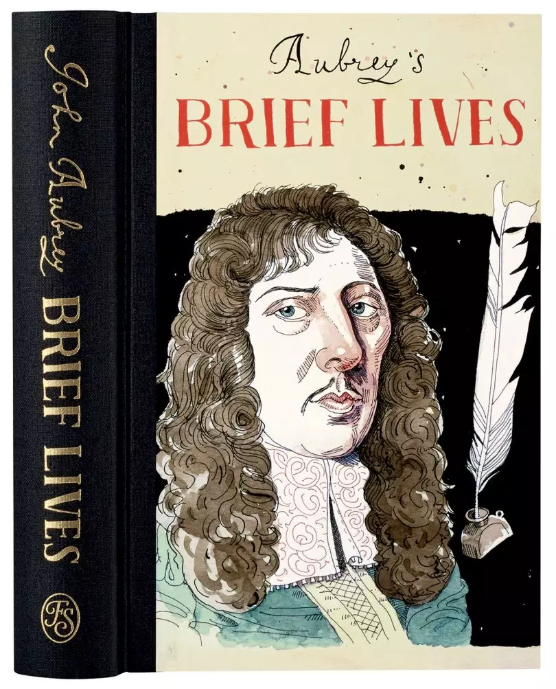 Aubrey's Brief Lives: disseny de la portada del llibre per Joe Cardiello | Crèdit: © Joe Cardiello