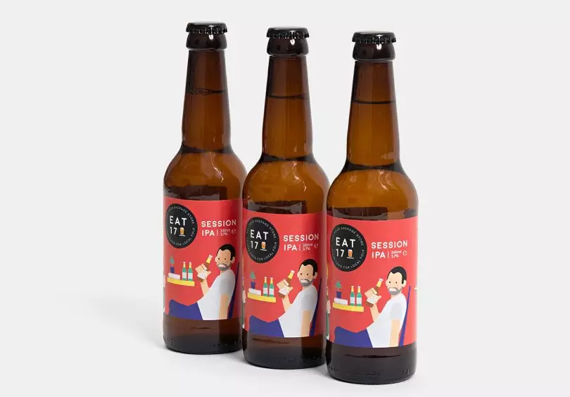 Honest i local: dissenys d'envasos per a la cervesa moderna de l'est de Londres 6893_1
