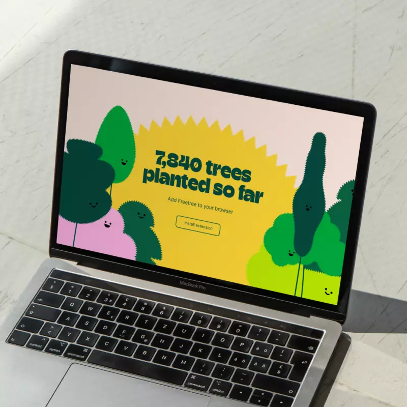 Si dhe Si kërkon të "paguhet në 60,000 pemë" për riemërtimin e një shtesë të shfletuesit për mbjelljen e pemëve