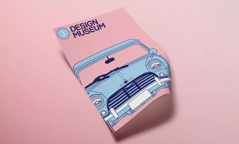 Ilustrasi mobil & motor klasik karya Aylina Krumpmann untuk Design Museum 7006_2