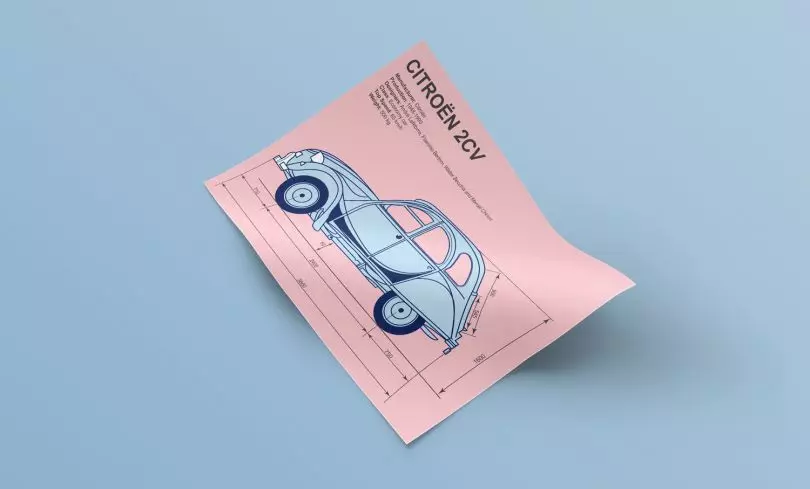 Ilustrace klasických automobilů a motocyklů od Ayliny Krumpmannové pro Design Museum 7006_9