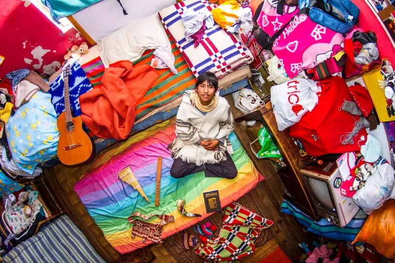 Marcello, school child in La Paz, Bolivia - room #665