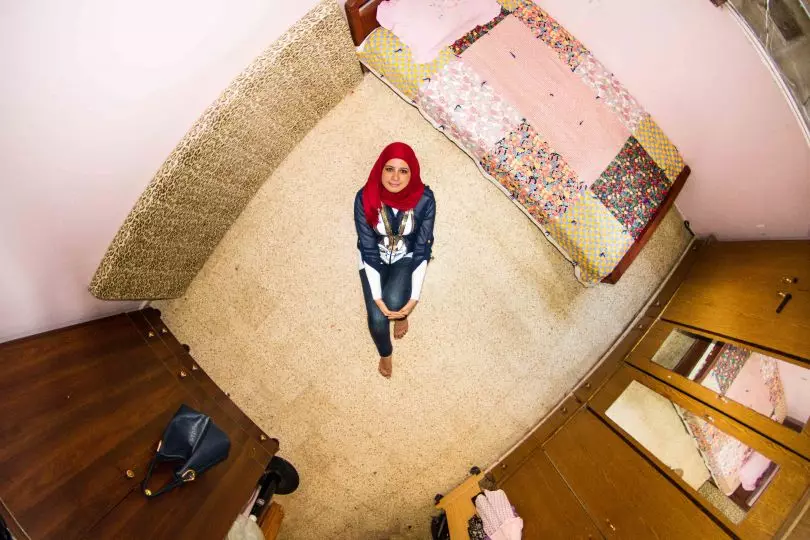 Sabrina, teacher in Shatila, Lebanon - room #1093