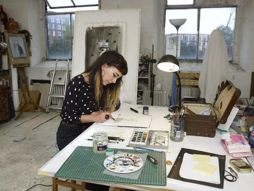 Artis Manchester Rachel Goodyear mengajak kita berkeliling studionya di Islington Mill 7158_2