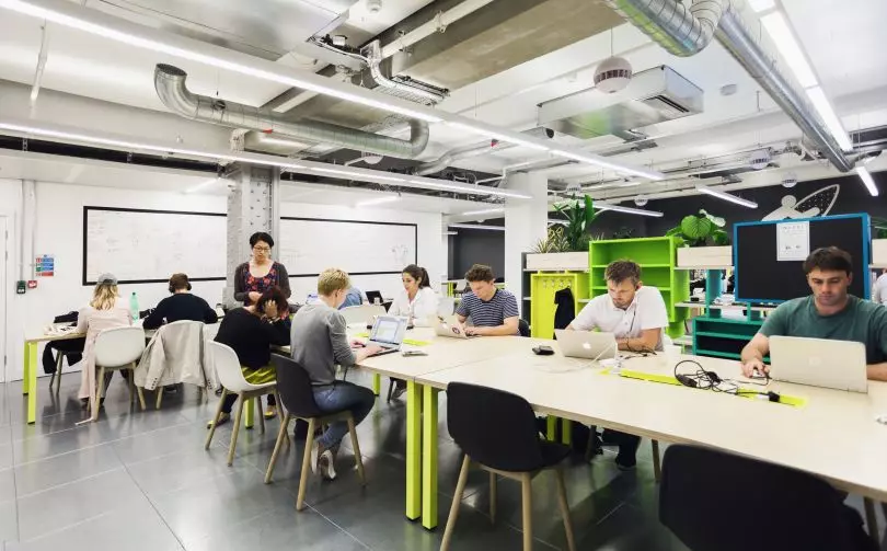 Alloga turneo ĉirkaŭ Huckletree: la plej nova kunlabora spaco de Shoreditch 7164_14