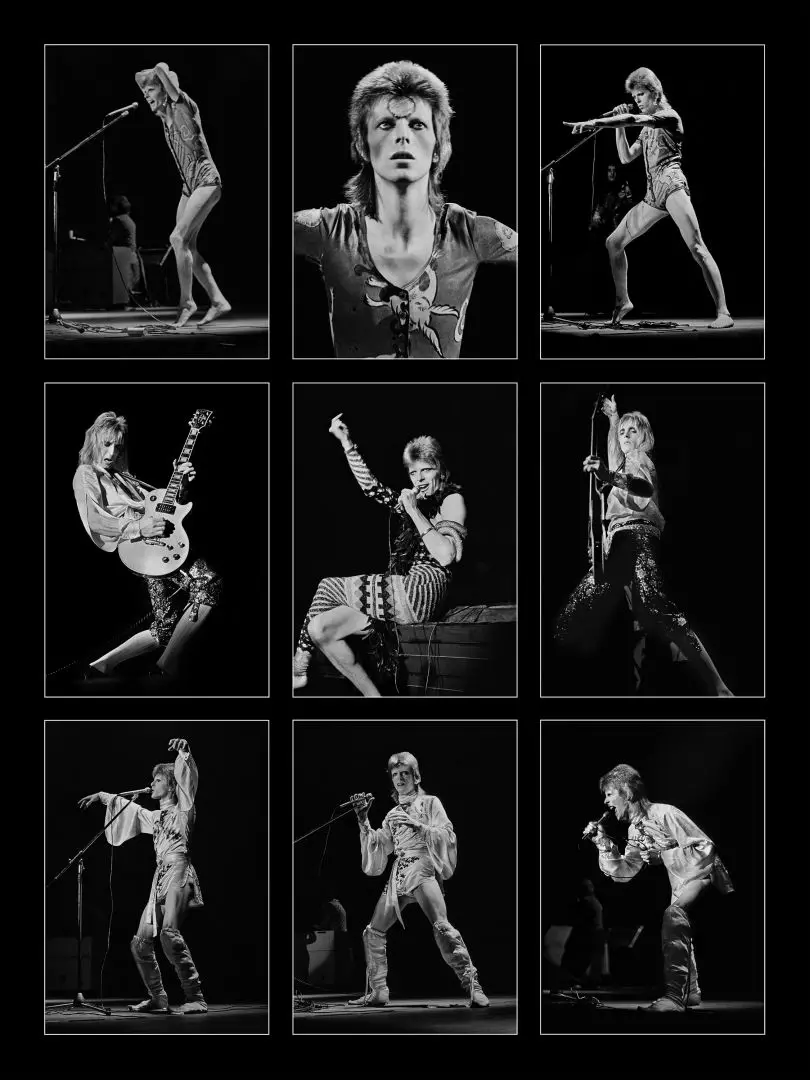 Hindi pa nakakita ng mga larawan ni David Bowie mula sa tatlong iconic na photographer sa Britanya 7295_11