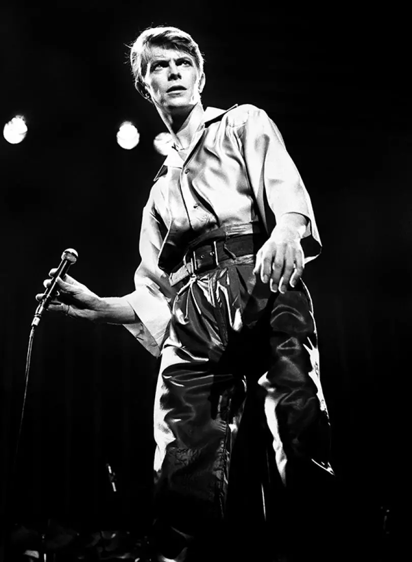Nog nooit voorheen beelde van David Bowie van drie ikoniese Britse fotograwe gesien nie 7295_12