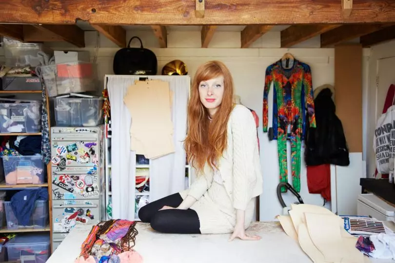 Isobel Webster - modeontwerper. Alle beelde met vergunning van Jenny Lewis