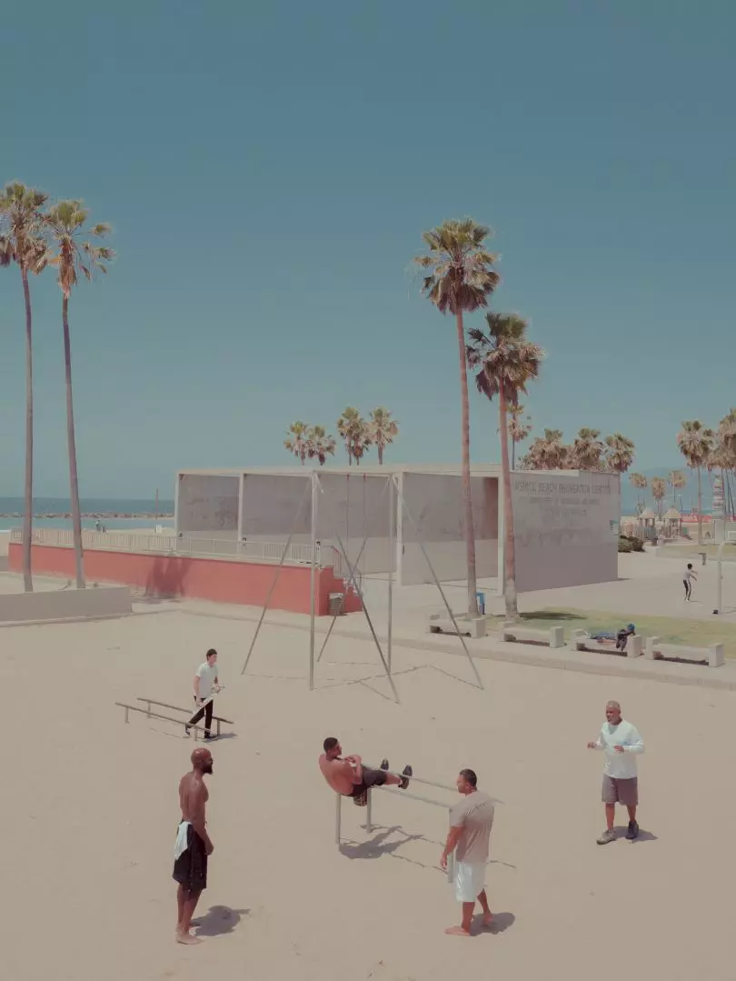 Dem Franck Bohbot seng Fotoe vu Los Angeles si wéi Still aus engem net existente Film 747_6