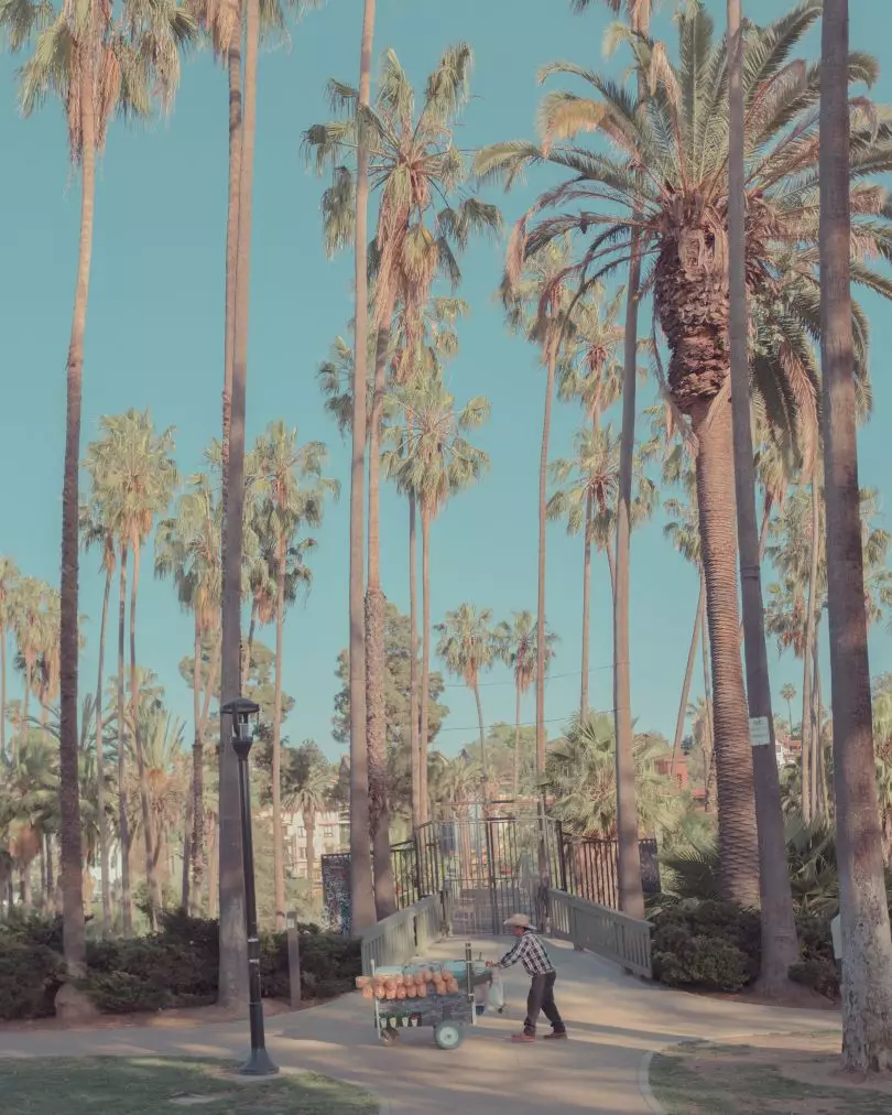 Dem Franck Bohbot seng Fotoe vu Los Angeles si wéi Still aus engem net existente Film 747_8