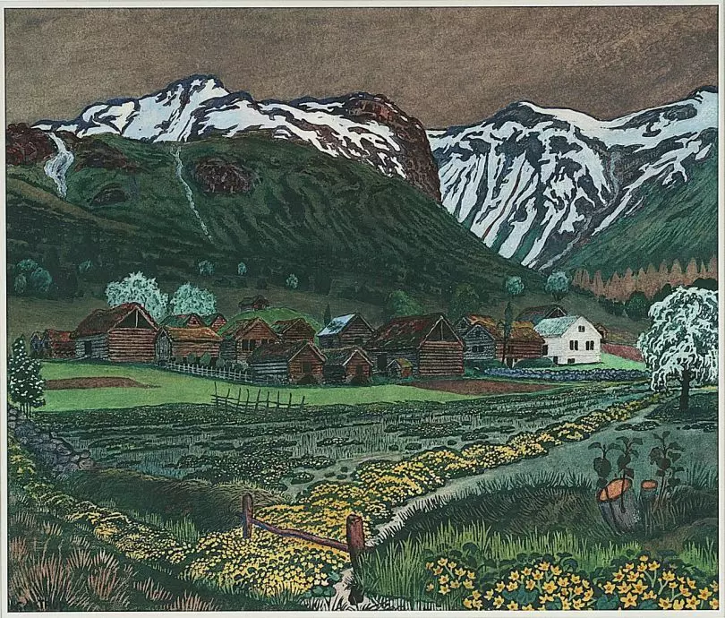 绘画挪威：尼古拉·阿斯特鲁普（Nikolai Astrup）的挪威心爱的艺术品 7563_10