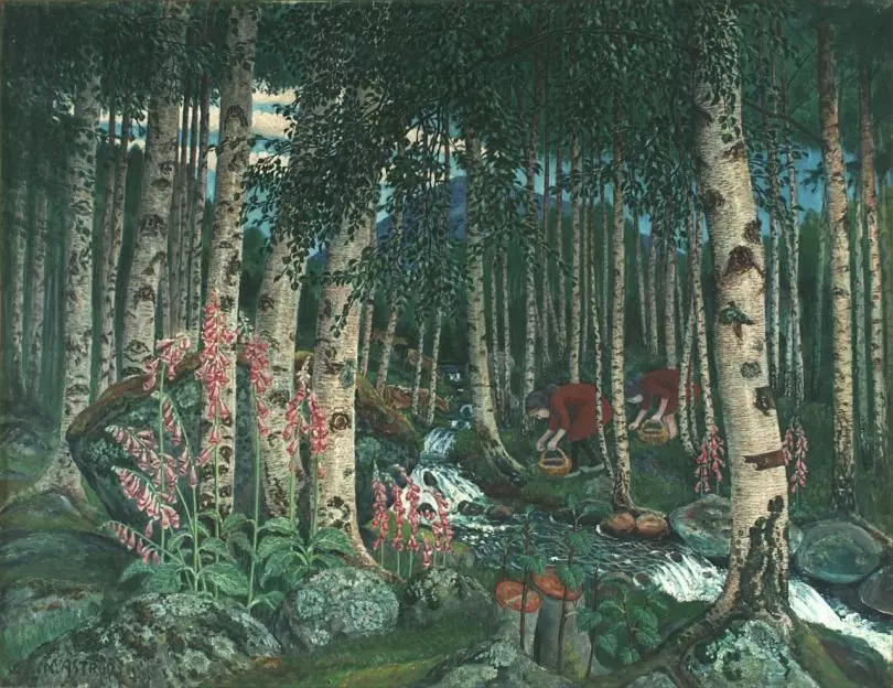 繪畫挪威：尼古拉·阿斯特魯普（Nikolai Astrup）的挪威心愛的藝術品 7563_4