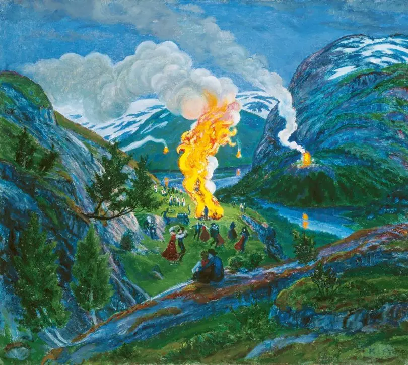 绘画挪威：尼古拉·阿斯特鲁普（Nikolai Astrup）的挪威心爱的艺术品 7563_5