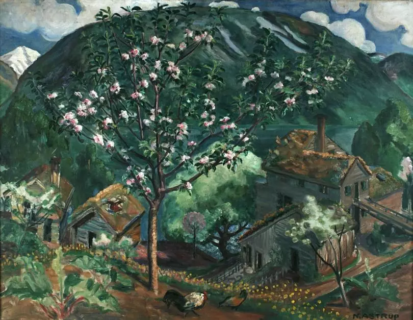 绘画挪威：尼古拉·阿斯特鲁普（Nikolai Astrup）的挪威心爱的艺术品 7563_6