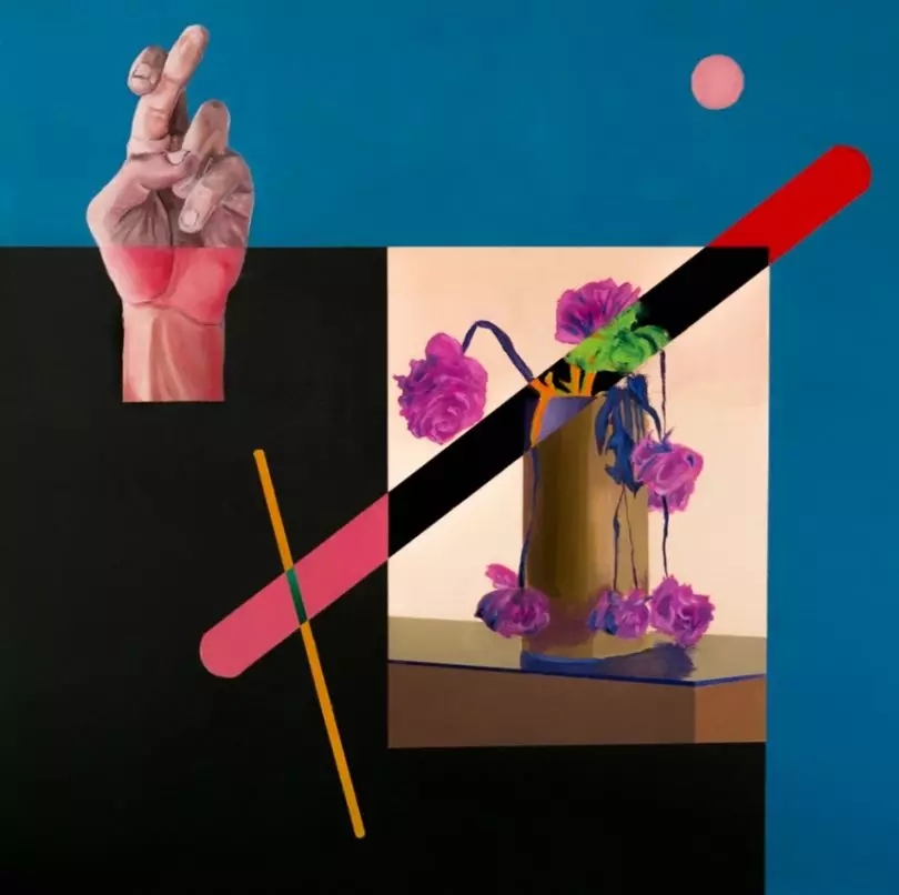 Kühne Pop-Art-Gemälde verschmelzen Elemente von Hockney und Wesselmann, um Jugend auszudrücken 7565_3