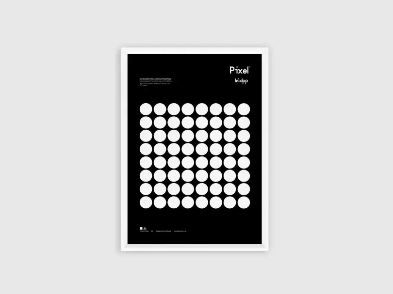 The Humble Pixel: Dizaynın əsasını qeyd edən minimalist posterlər 7574_2