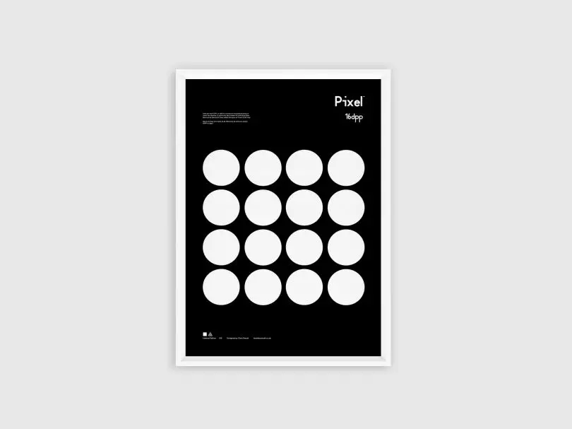 The Humble Pixel: Minimalistiske plakater, der hylder rygraden i designet 7574_4